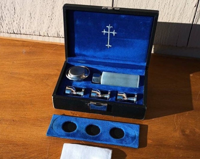 Vintage Portable Communion Set - Etsy