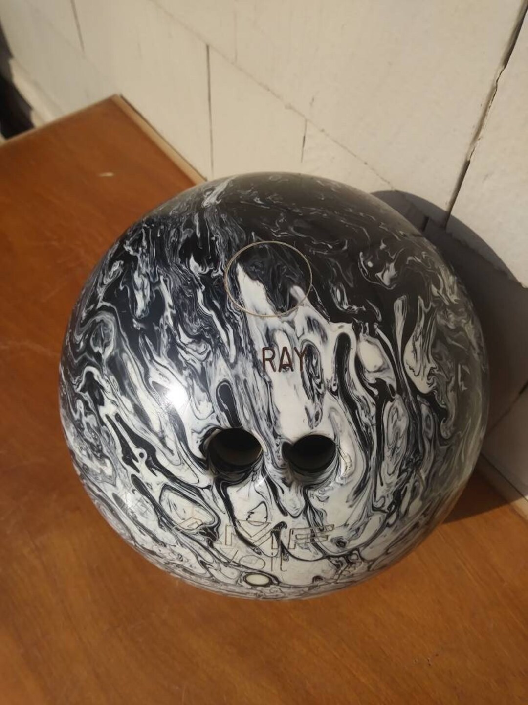 Vintage Bowling Ball That Used to Belong to Ray - AMF Voit American ...