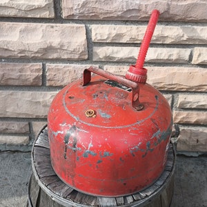 Vintage Gas Can (decorative or Repurpose Only) - Etsy