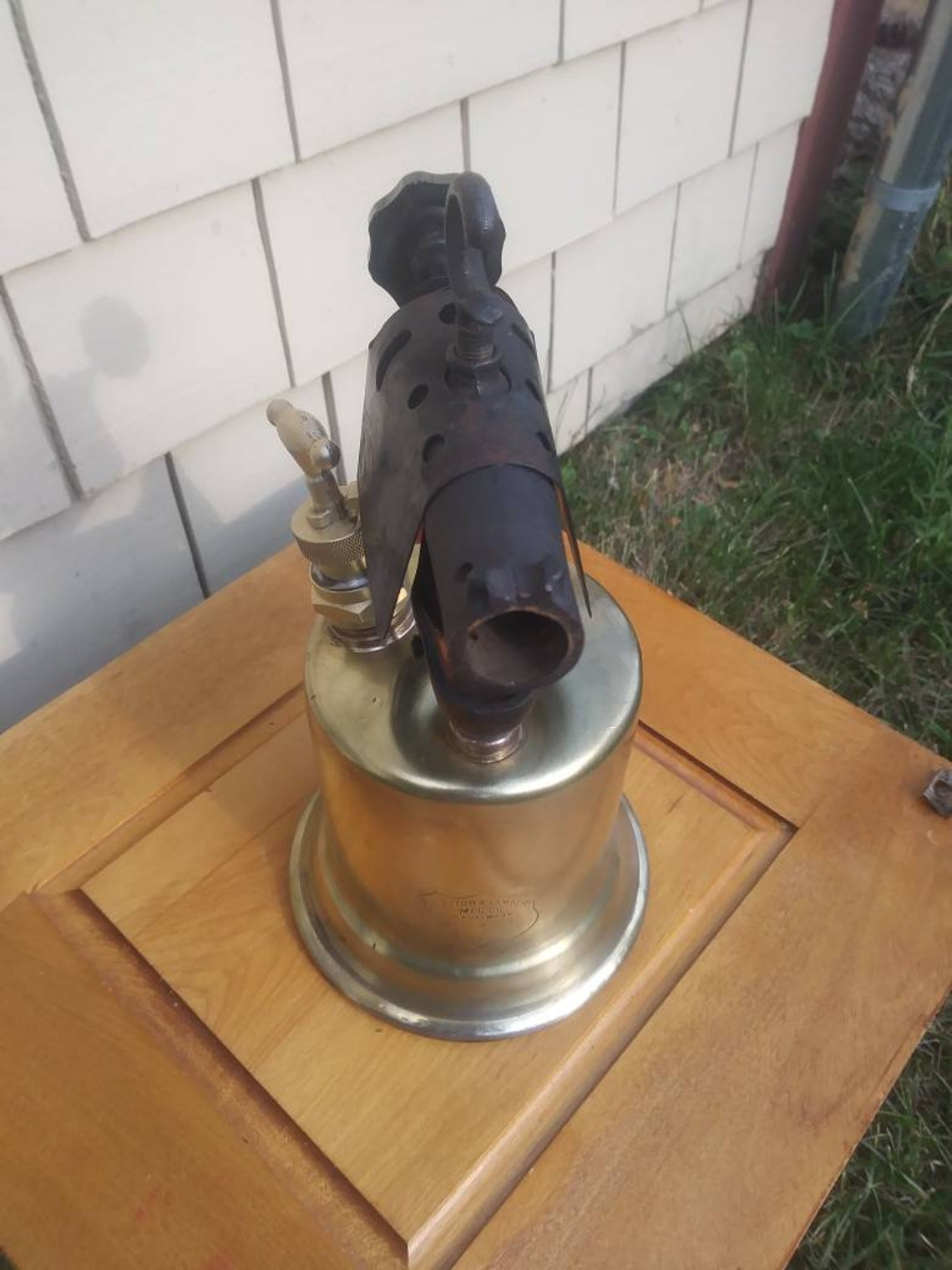 Vintage Brass Blowtorch - Cleaned and Polished - Clayton and Lambert - Etsy