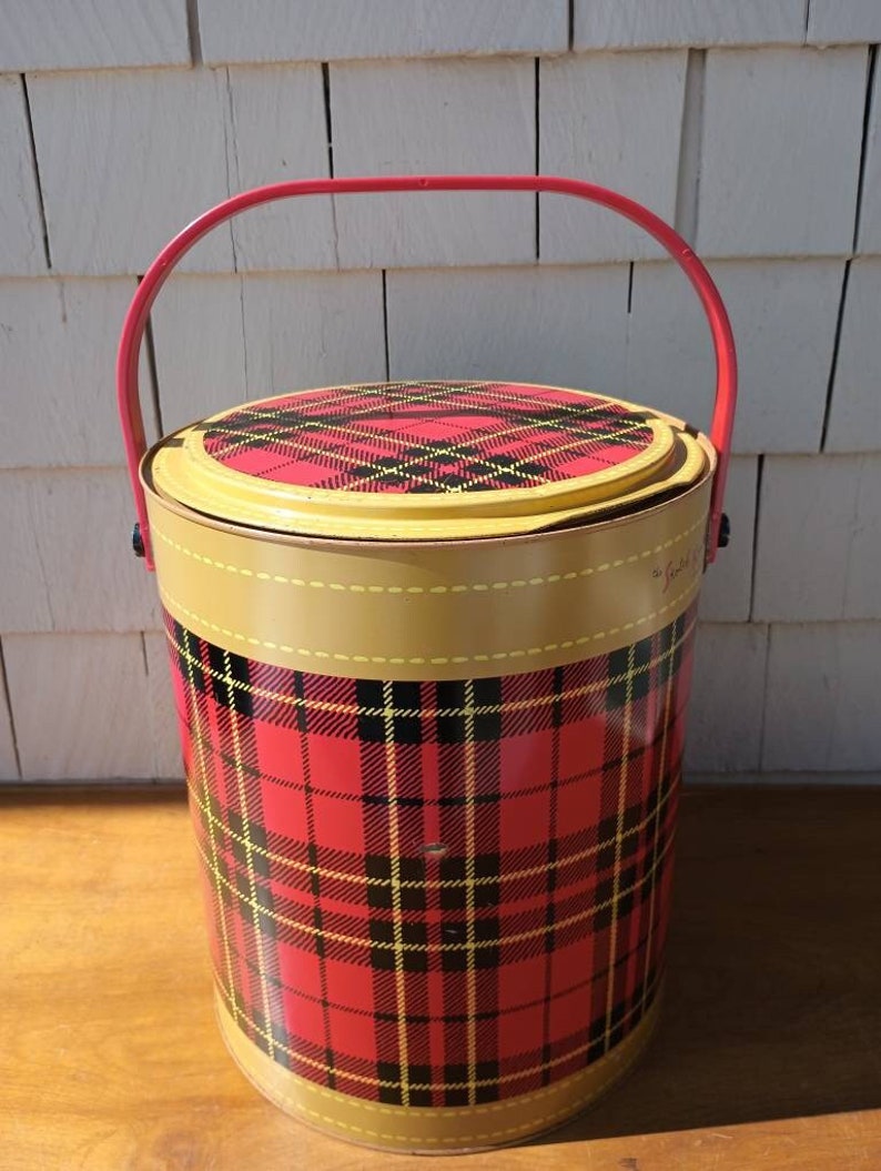 Vintage Round 4 Gallon Cooler the Skotch Cooler - Etsy