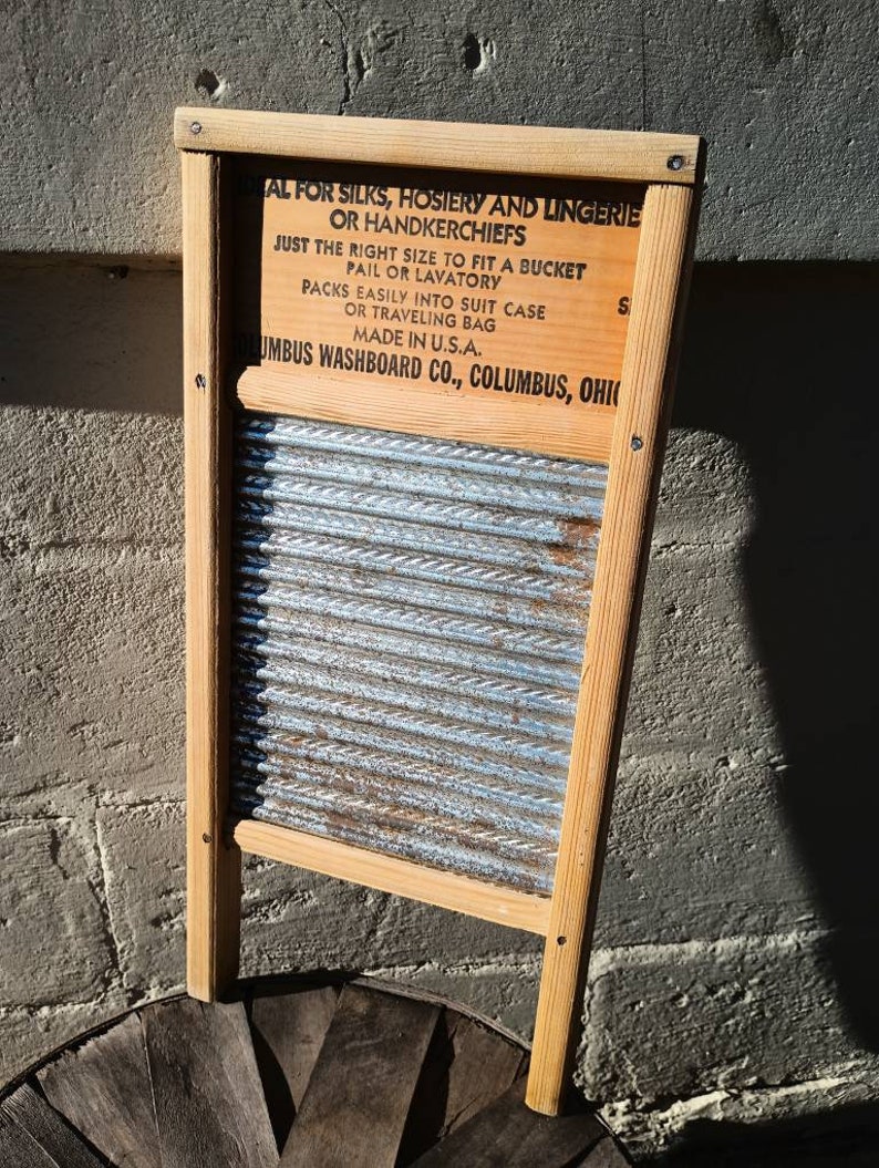 Vintage Small Washboard - Dubl Handi - Columbus Washboard Co., Columbus ...
