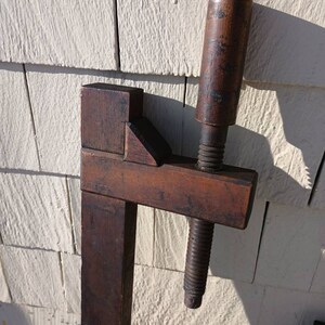 Vintage Wooden Bar Clamps - Etsy