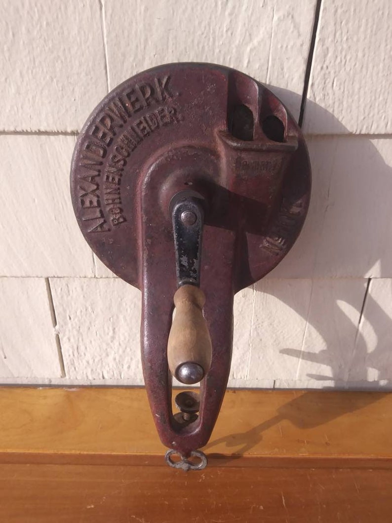 Vintage Bean Slicer Alexanderwerk Bohnenschneider bean - Etsy