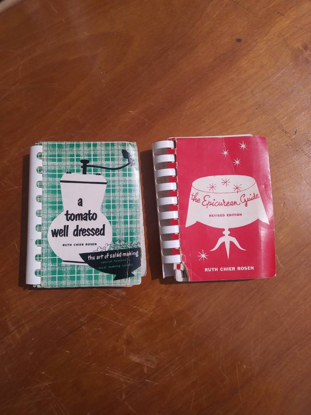 Vintage Mid-century Mini-cookbooks - "a Tomato Well Dressed" and "the ...