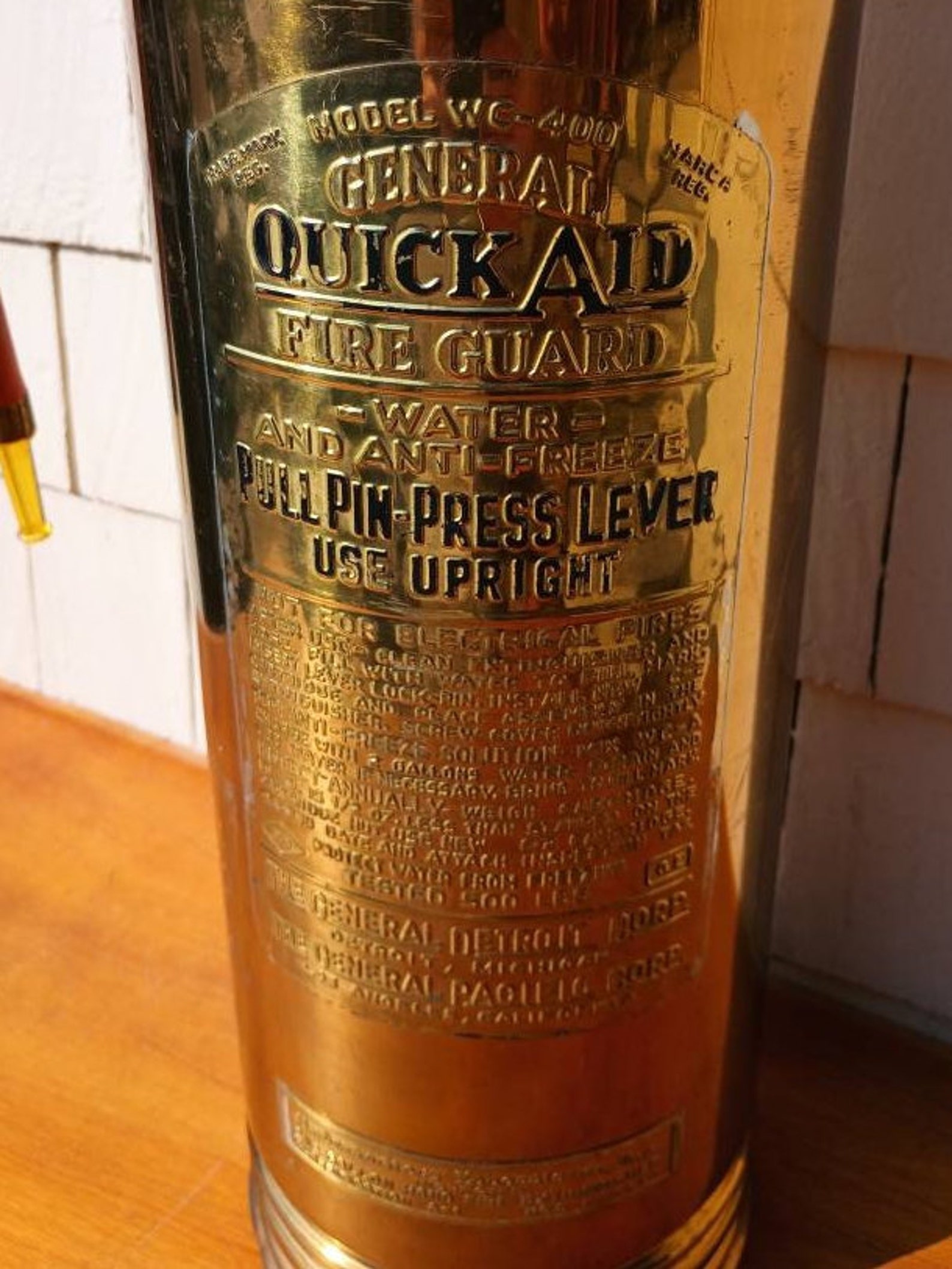 Vintage Fire Extinguisher General Quick Aid Fire Guard - Etsy