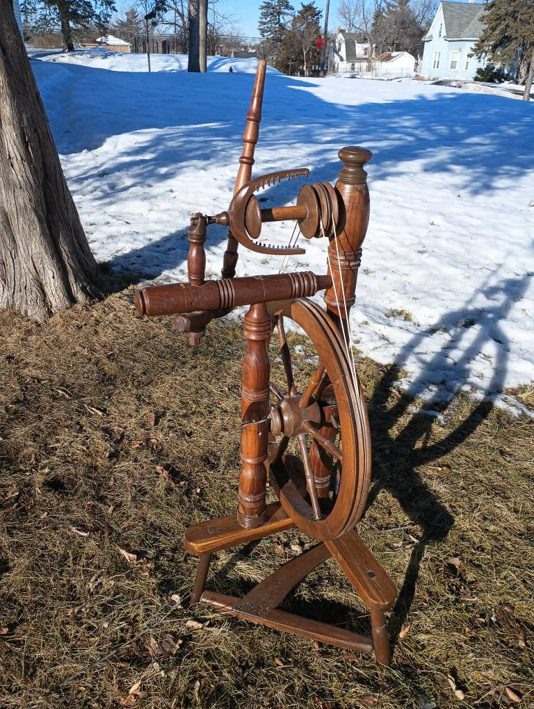 Norwegian Upright Spinning Wheels