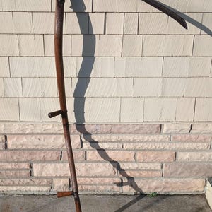 Vintage Scythe - Refinished - Etsy