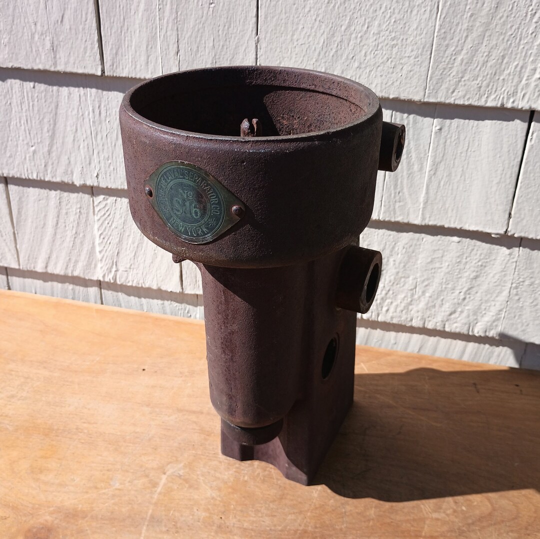 Vintage Cast Iron Section From a Delaval Cream Separator - Display or ...