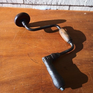 Vintage Brace Drill - Decorative or Repurpose - Etsy