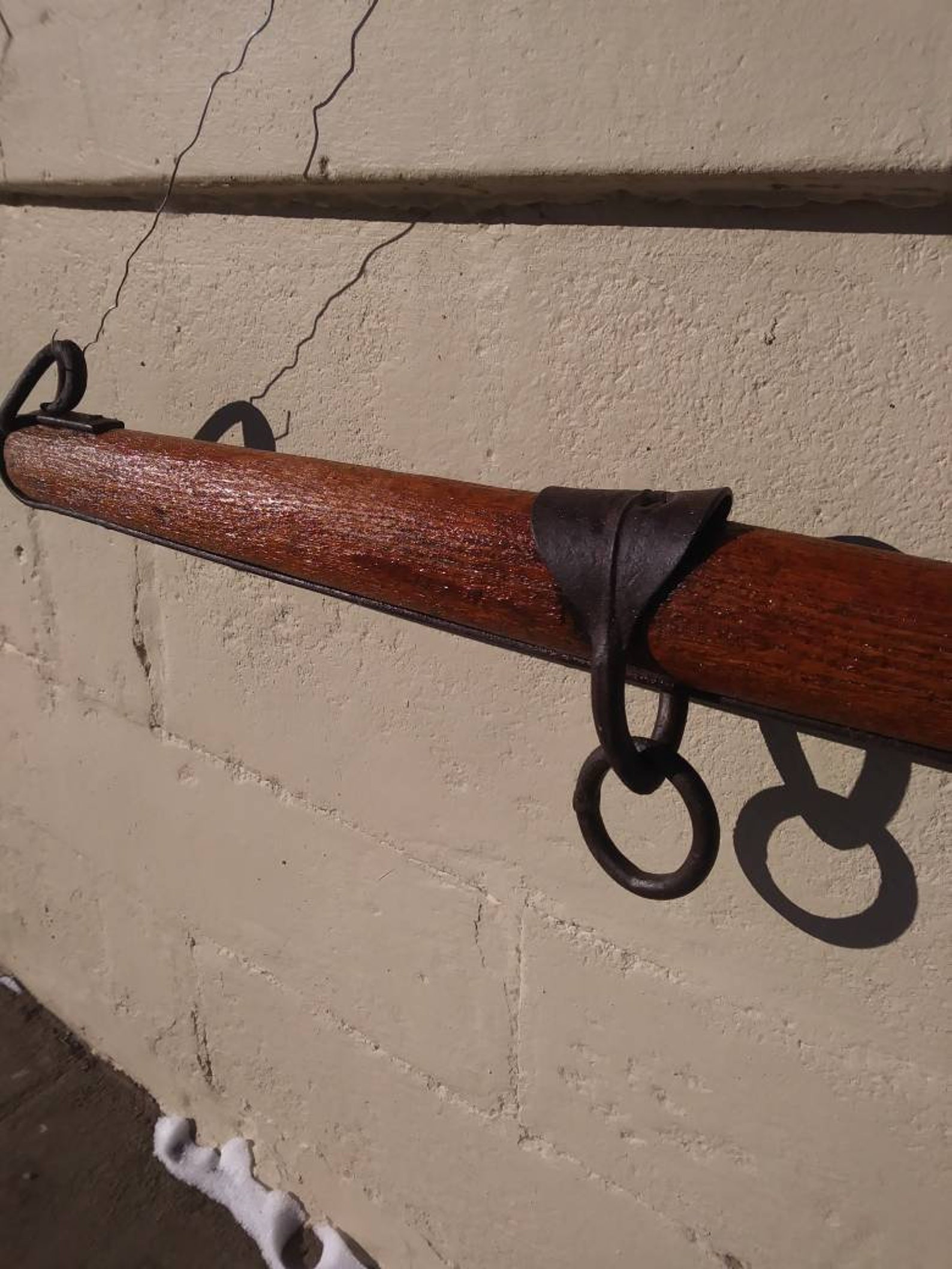 Refinished Vintage Horse Tack - Singletree - Rustic Decoration or ...