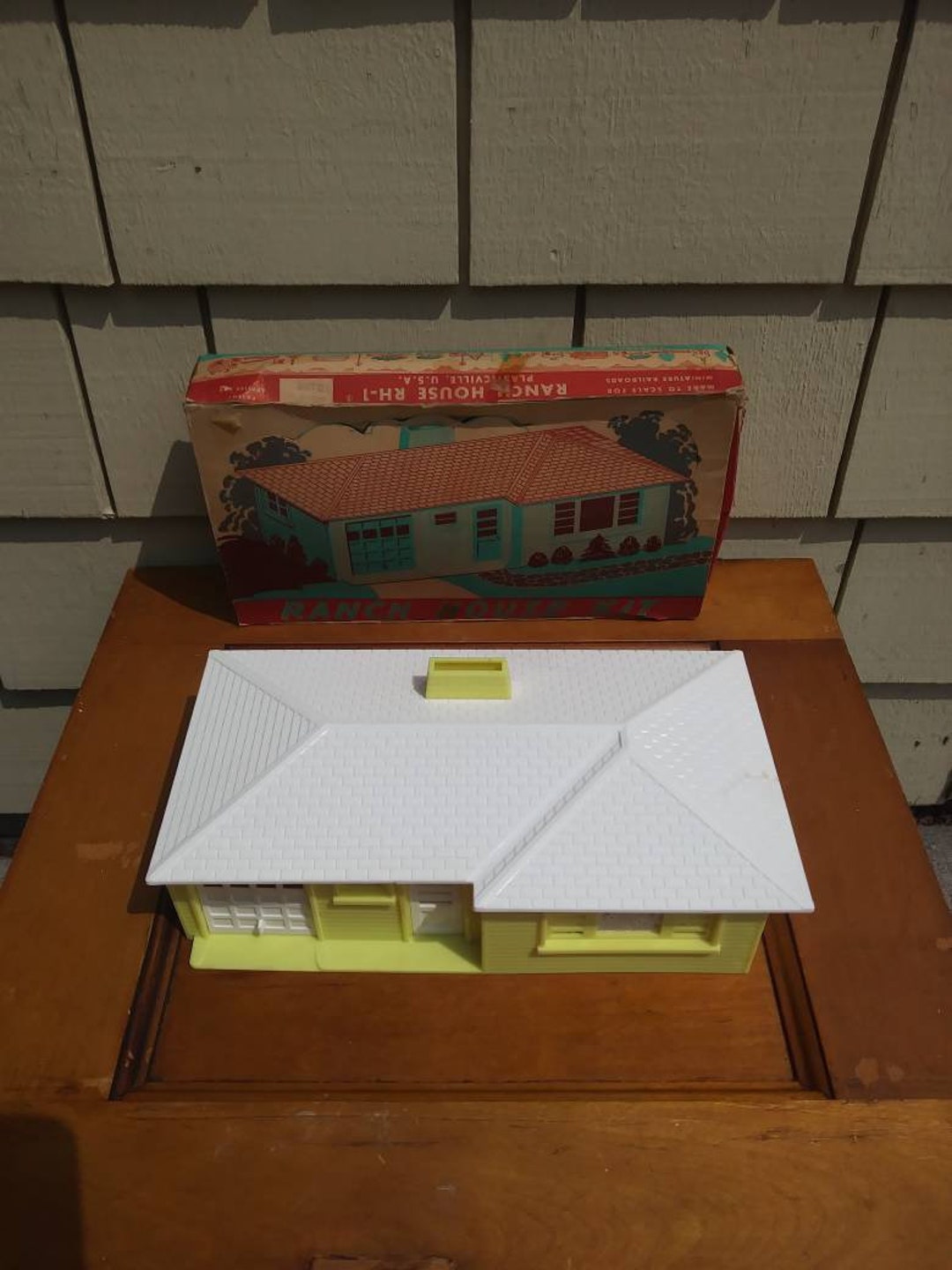 Vintage Model Railroad Ranch House Kit With Original Box - Etsy