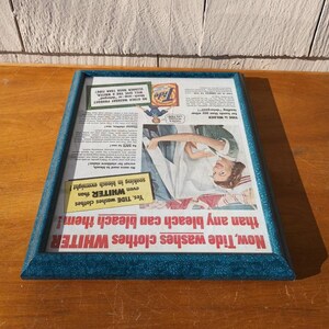 Vintage Tide Detergent Advertisement - Framed - Etsy