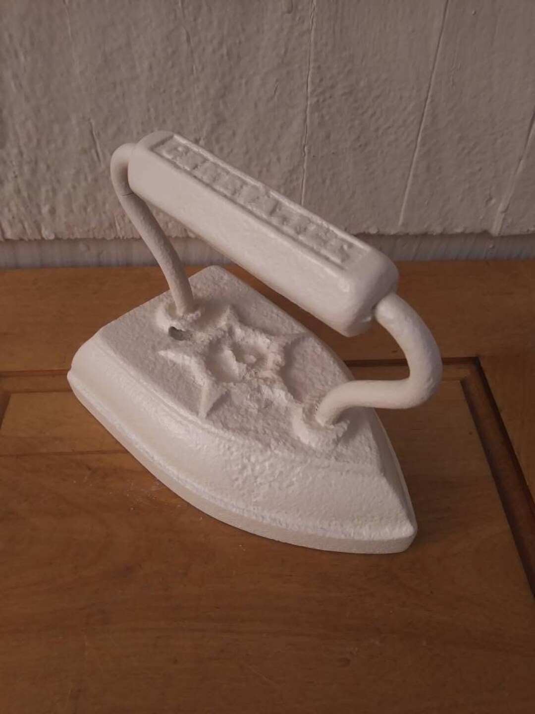 Vintage Sad Iron - Cleaned and Repainted - Etsy