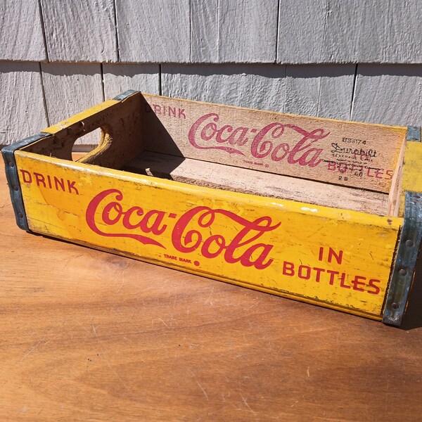 Vintage Coke Crate - Etsy