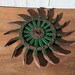 Vintage Cultivator Wheel or Rotary Hoe Amazing Rustic Patina - Etsy