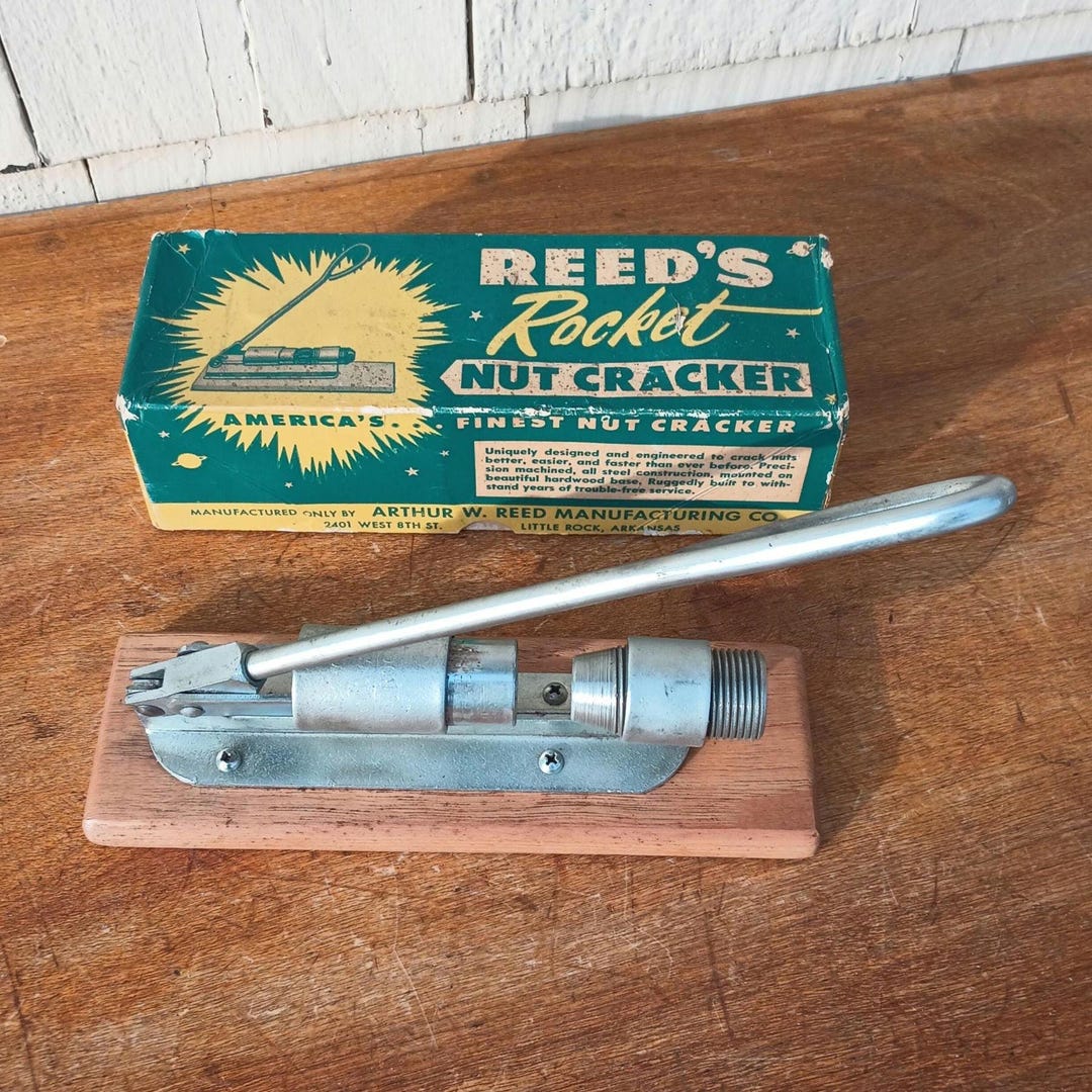 Vintage Nut Cracker - Reed's Rocket Nut Cracker - Arthur W. Reed Mfg ...