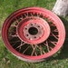 Red Metal Wheel With Spokes - Etsy
