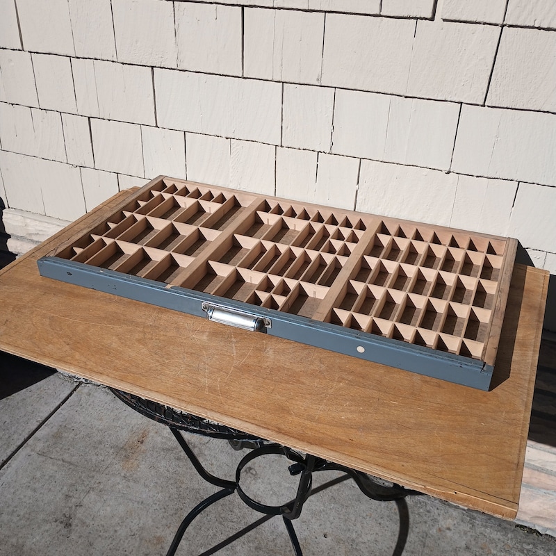 Letterpress Tray - Etsy