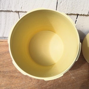 Vintage Tupperware Flour and Sugar Containers Harvest Gold - Etsy