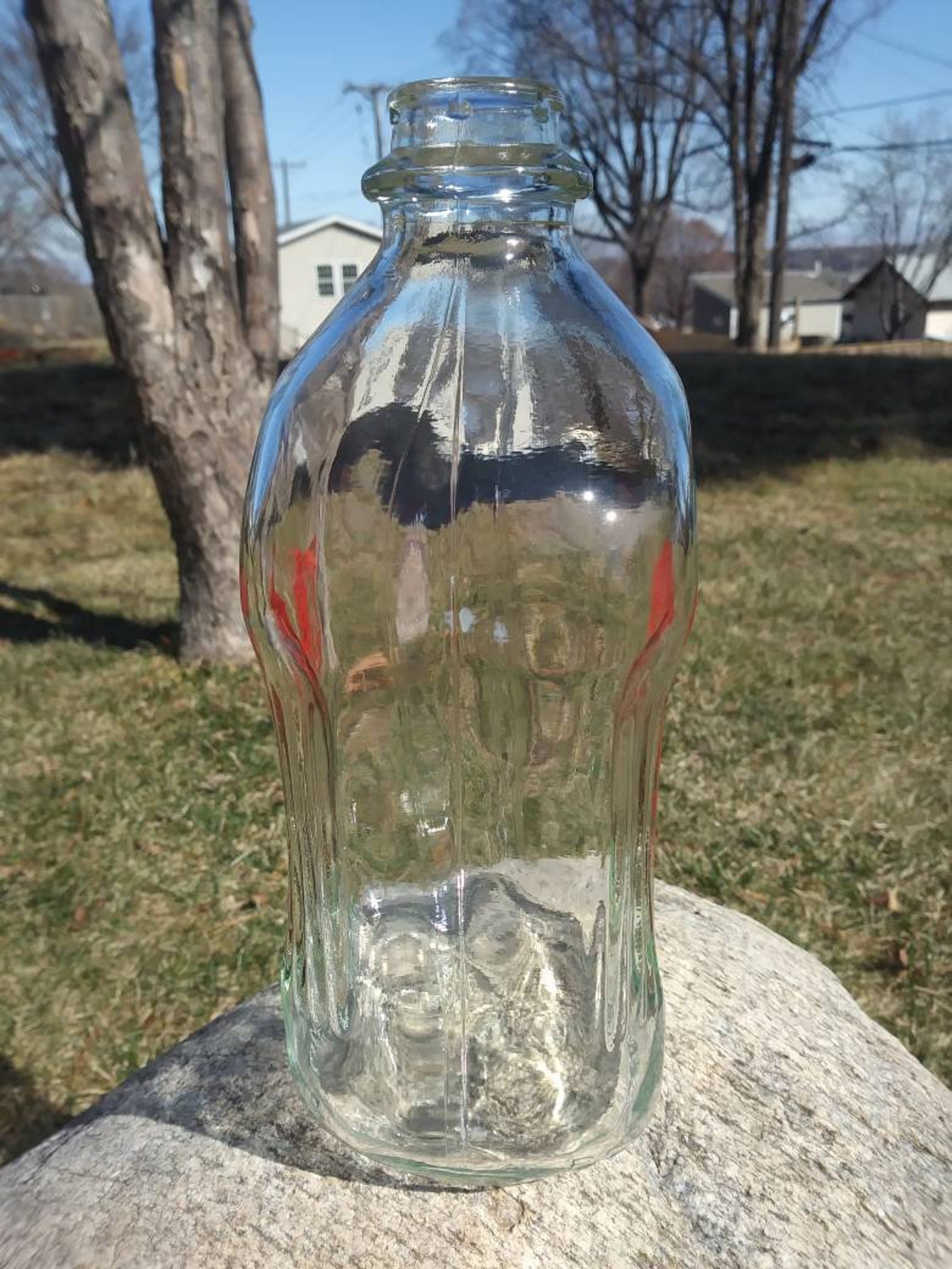 Chippewa Falls Spring Water Bottle - Red Logo - Etsy