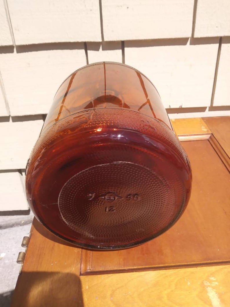 Vintage Hi-lex Bleach Brown Glass One Gallon Bottle - Etsy