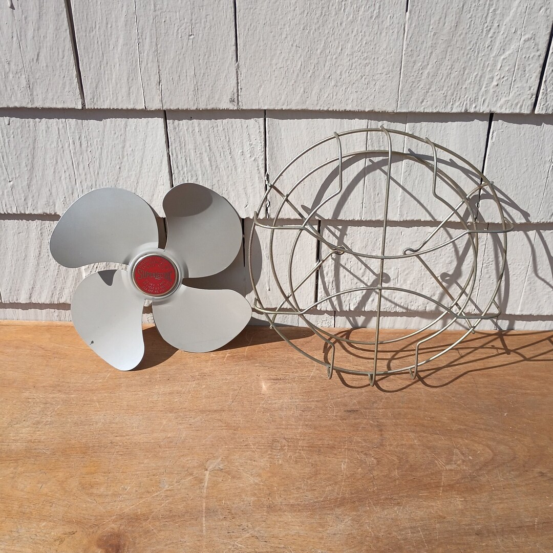 Vintage Fan Blade and Fan Guard - Superlectric - Superior Electrical ...