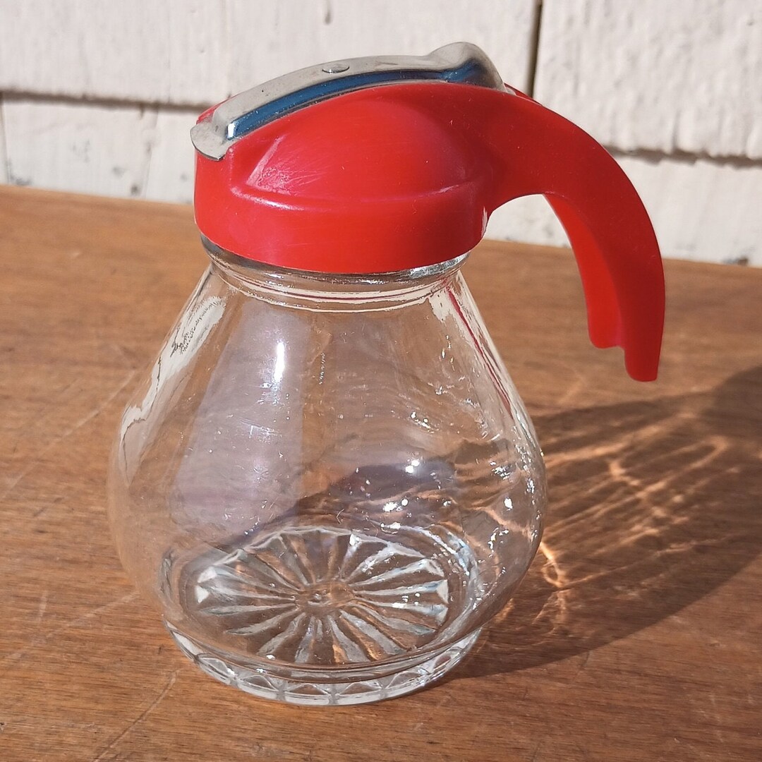 Vintage Syrup Dispenser - Etsy