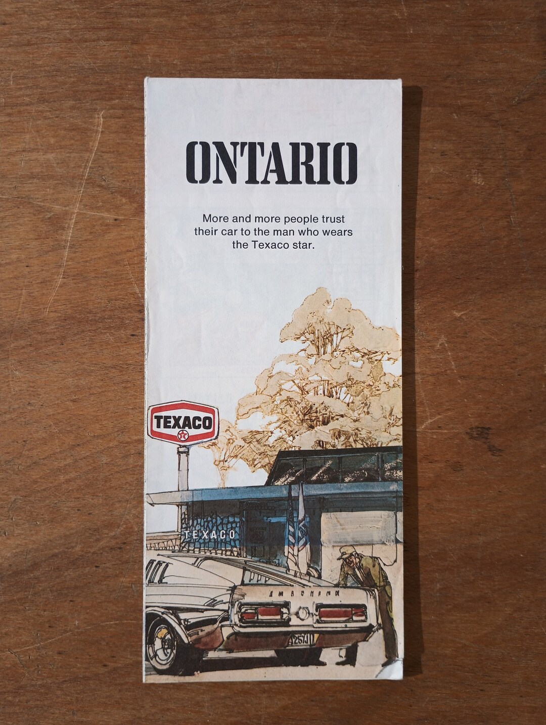 Vintage Texaco Road Map - Ontario - 1971 - Etsy