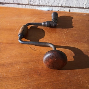 Vintage Brace Drill - Decorative or Repurpose - Etsy
