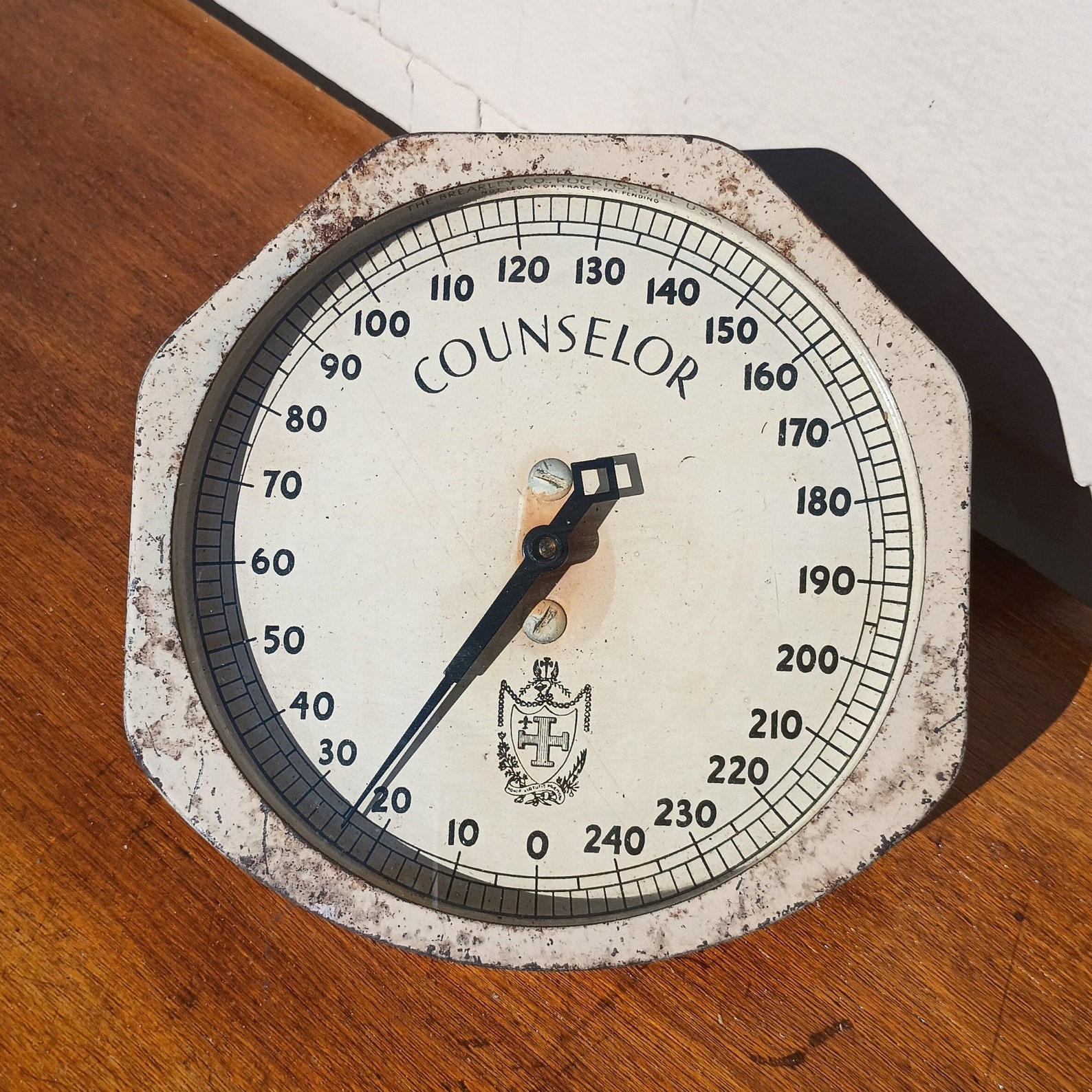 Vintage Dial From Bathroom Scale - Counselor - the Brearley Co ...