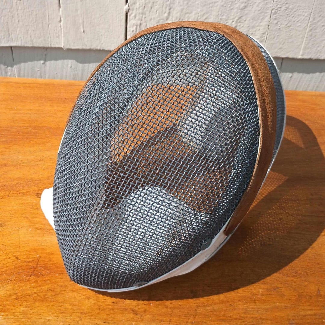 Vintage Santelli Fencing Helmet - Decorative Only - Etsy
