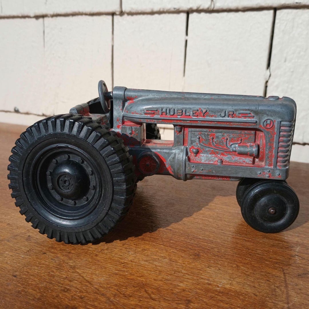 Vintage Toy Tractor - Hubley Jr. - Made in U.S.A. - Great Patina! - Etsy