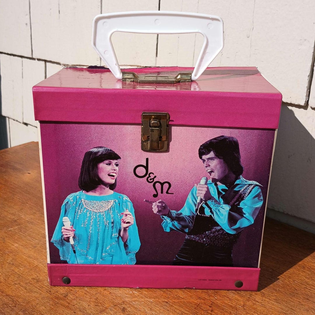 Vintage Donnie and Marie 7-inch 45 RPM Record Case - Etsy