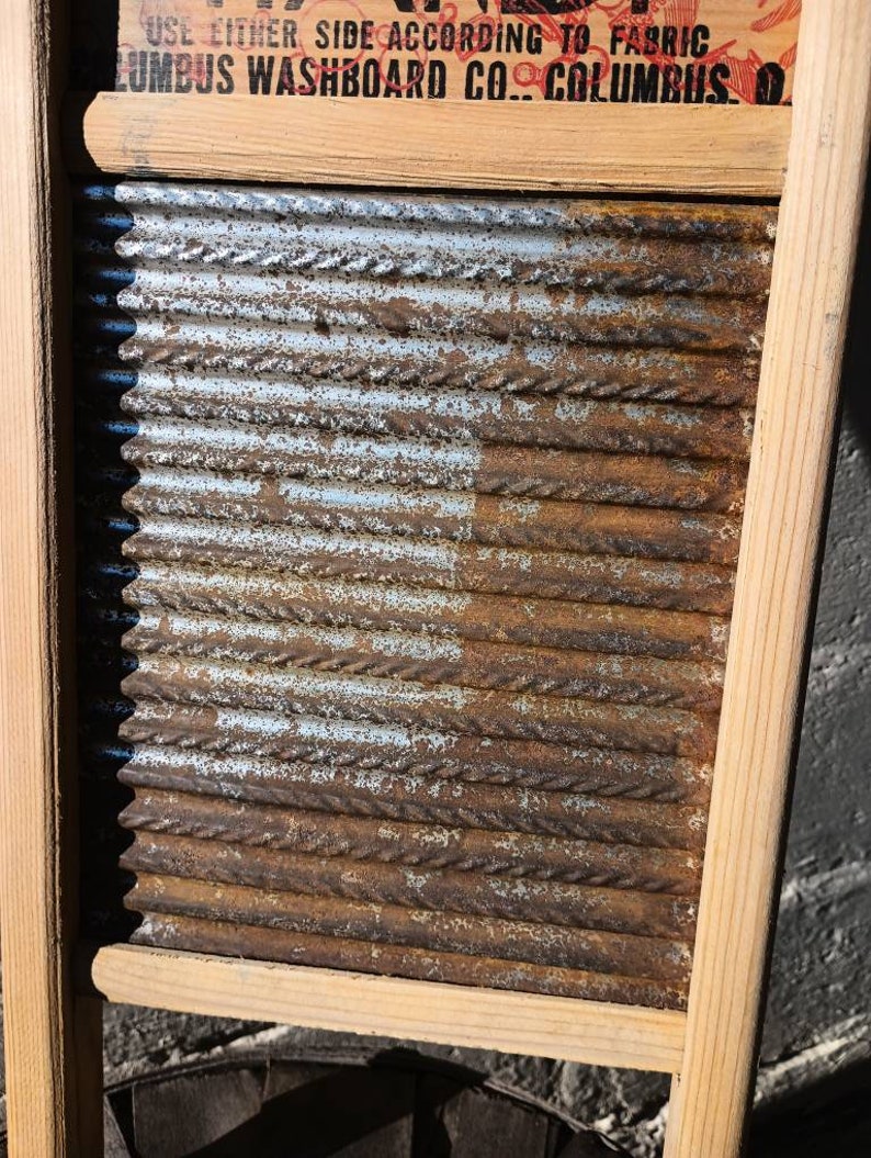 Vintage Small Washboard - Dubl Handi - Columbus Washboard Co., Columbus ...