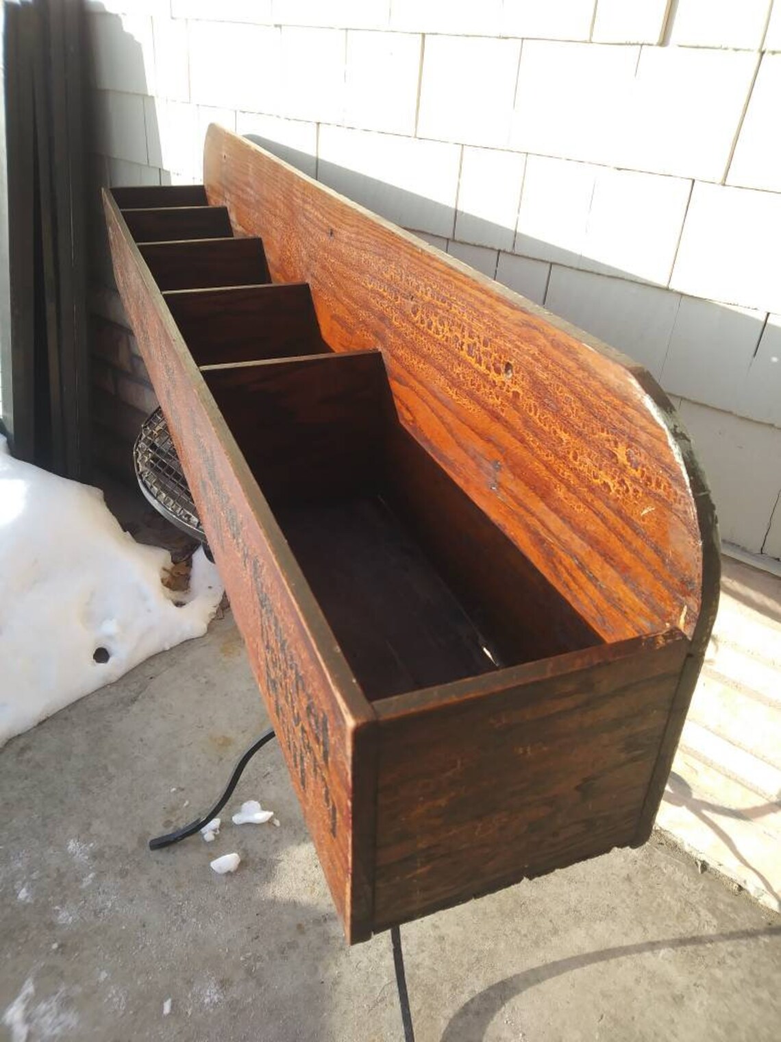 Vintage Large Mail Sorting Bin With Amazing Color and - Etsy