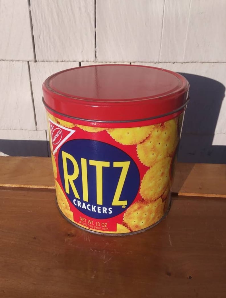 Vintage Ritz Crackers Tin - Etsy