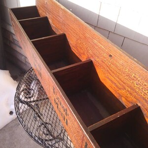 Vintage Large Mail Sorting Bin With Amazing Color and Character - Over ...