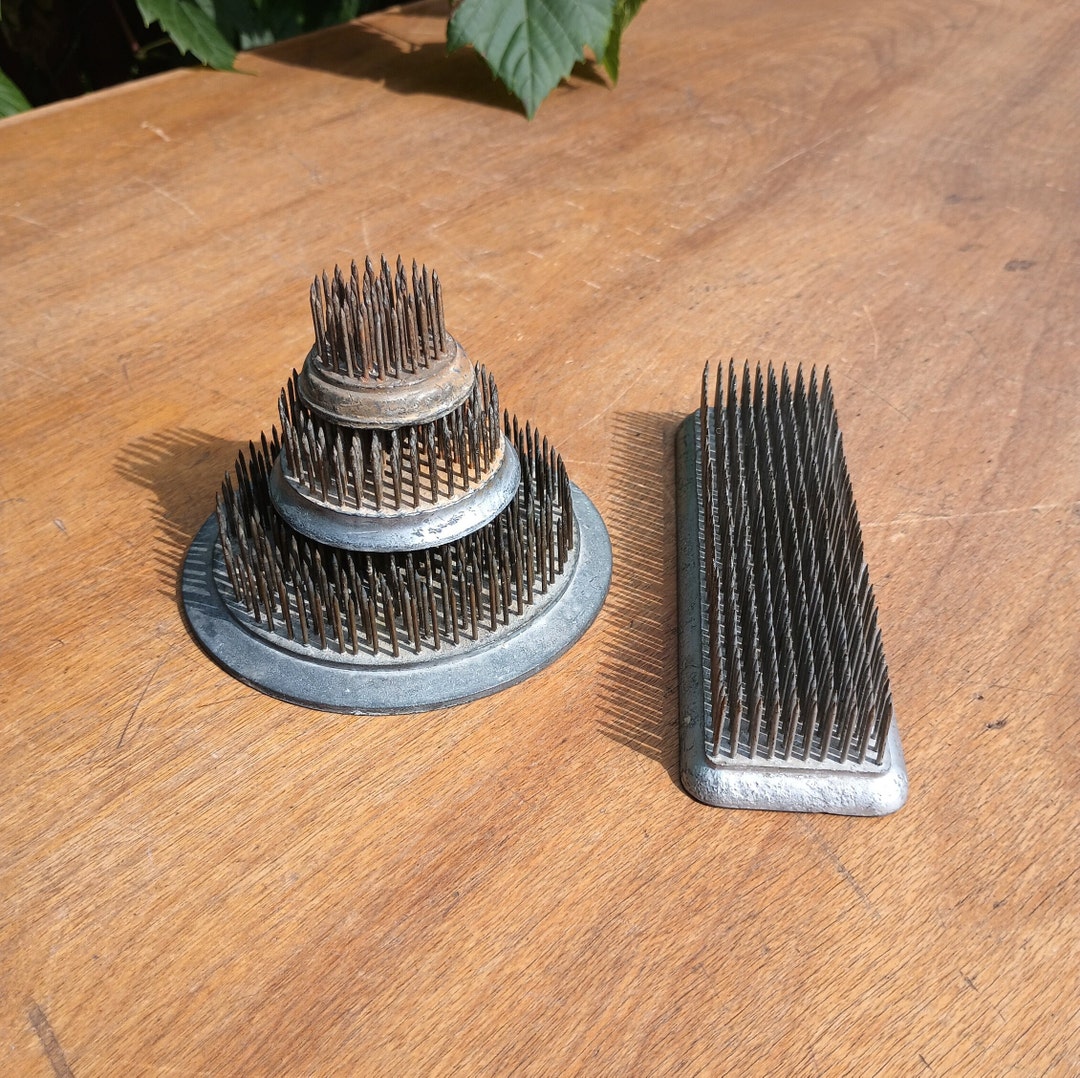 Vintage Flower Frogs - Group of Four - Etsy