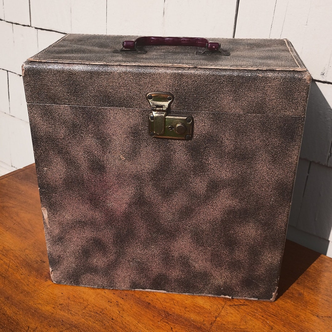Vintage Record Case Discomate for 12 Inch Records - Etsy