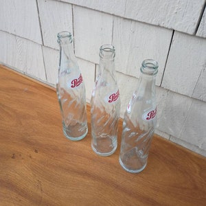 Three Vintage Pepsi Bottles - 16 Ounces - Etsy