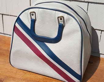 Vintage 80s NIKE SWOOSH Bowling Bag W/rack - Etsy