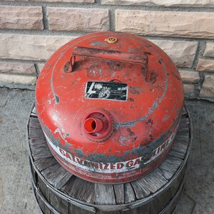 Vintage Gas Can (decorative or Repurpose Only) - Etsy