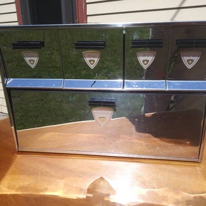 Vintage Retro Kitchen Breadbox and Storage Cabinet Garner Ware Super ...