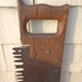 Vintage Two Handle Saw - Amazing Patina - Etsy