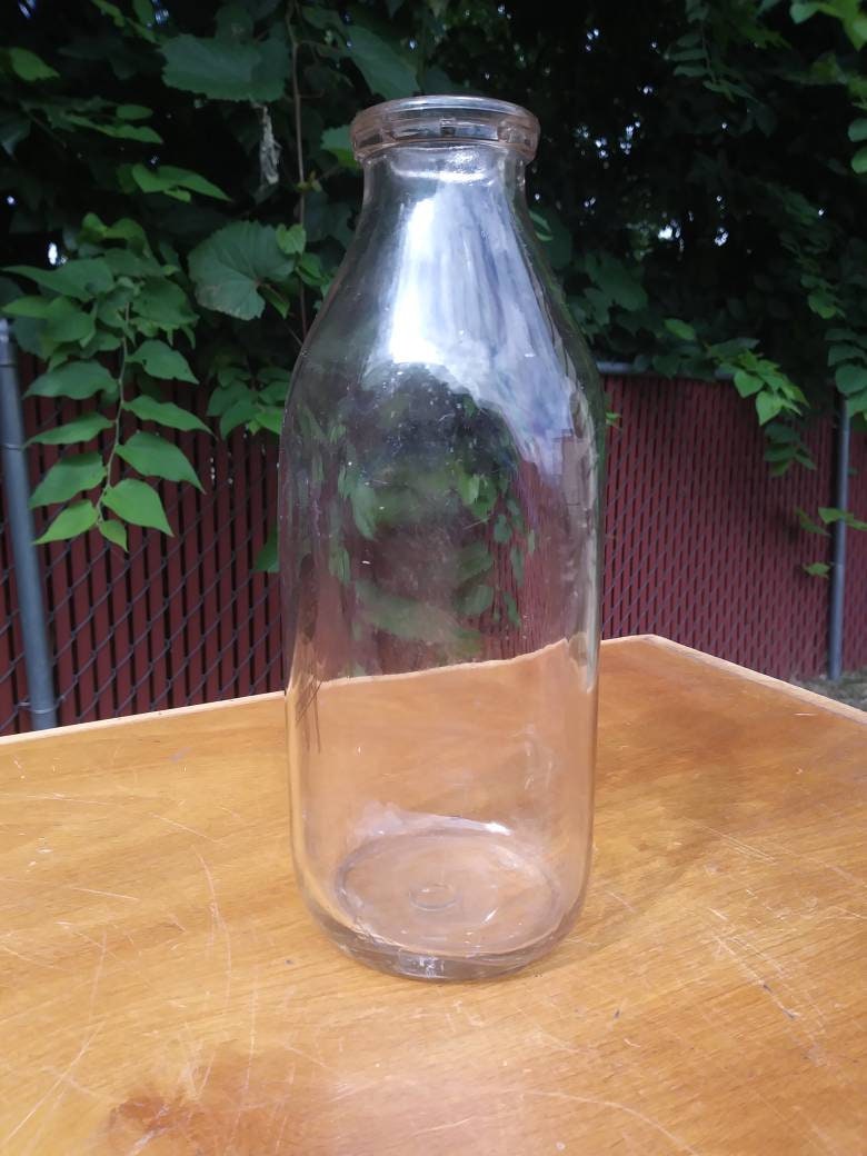 Vintage One Quart Milk Bottle Marigold Dairy - Etsy
