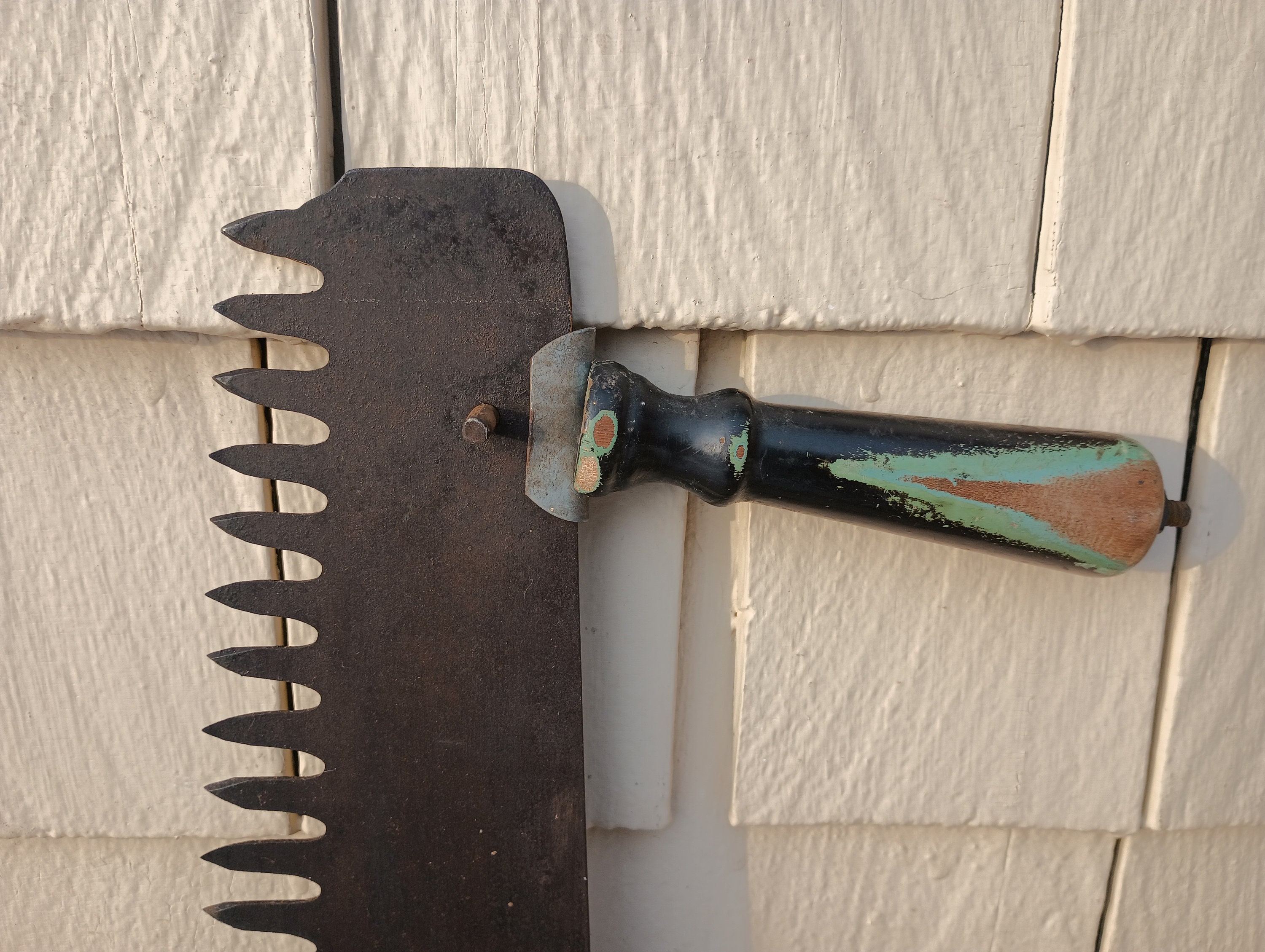 Vintage Two Handle Saw - Amazing Patina - Etsy
