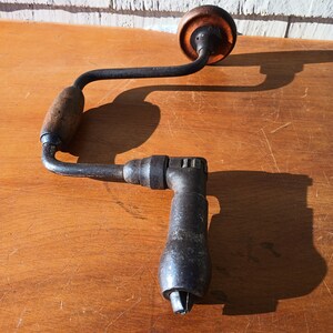 Vintage Brace Drill - Decorative or Repurpose - Etsy