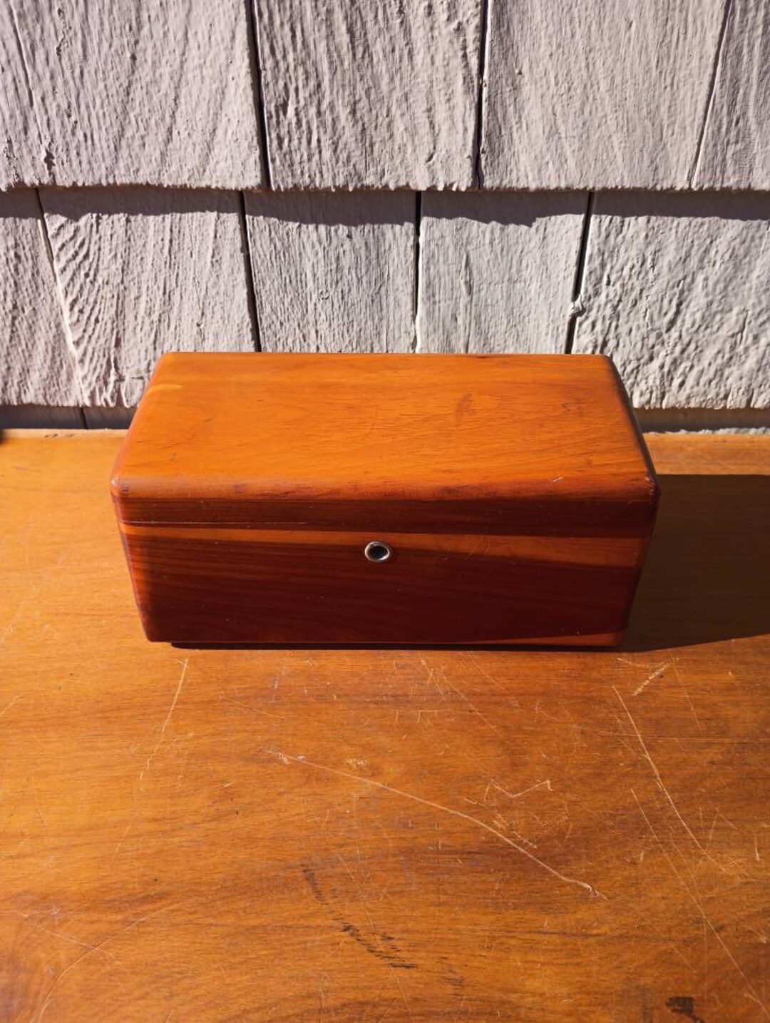 Vintage Miniature Cedar Chest- Lane - Beautiful Color - Rausch's ...