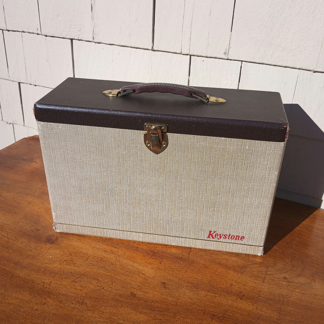 Vintage Box With Handle - Keystone - Slide Box? - Etsy